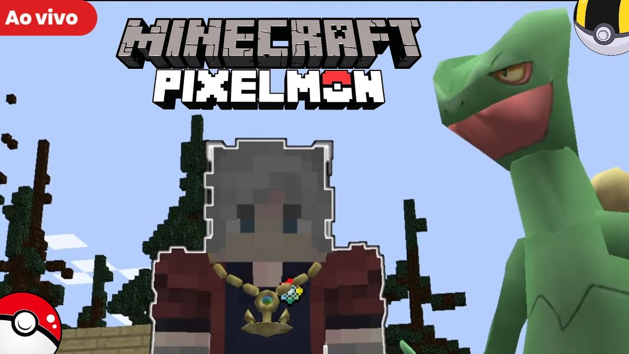 PIXELMON 🔴AO VIVO #10 | HOJE TEM MUITAS RAIDS E FARM!!!!! #pokemon #pix ...
