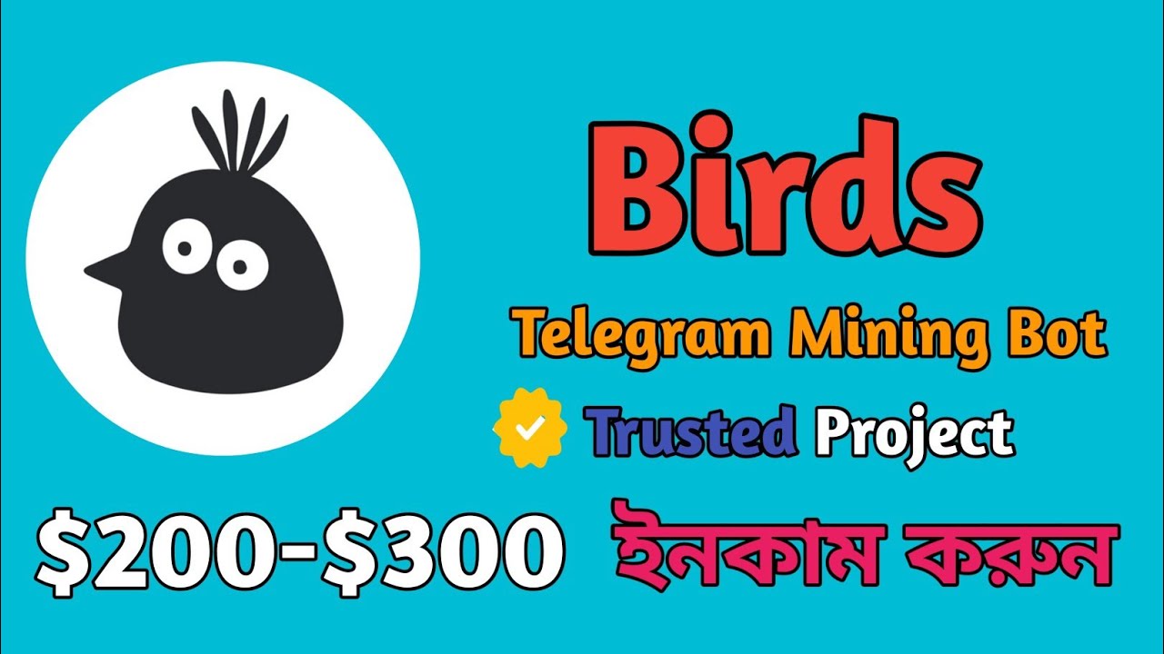 Birds Telegram Mini Bot | Coin Mining Telegram | Income Bracket - YouTube