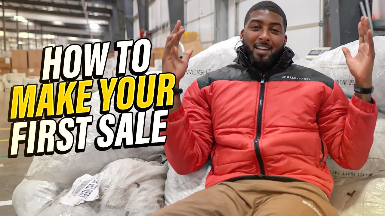 How to Make Your First Sale | Day In The Life - YouTube