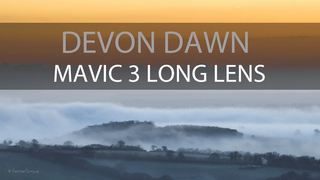 Devon Dawn - Beautiful Mavic 3 footage - time for a two minute break ...