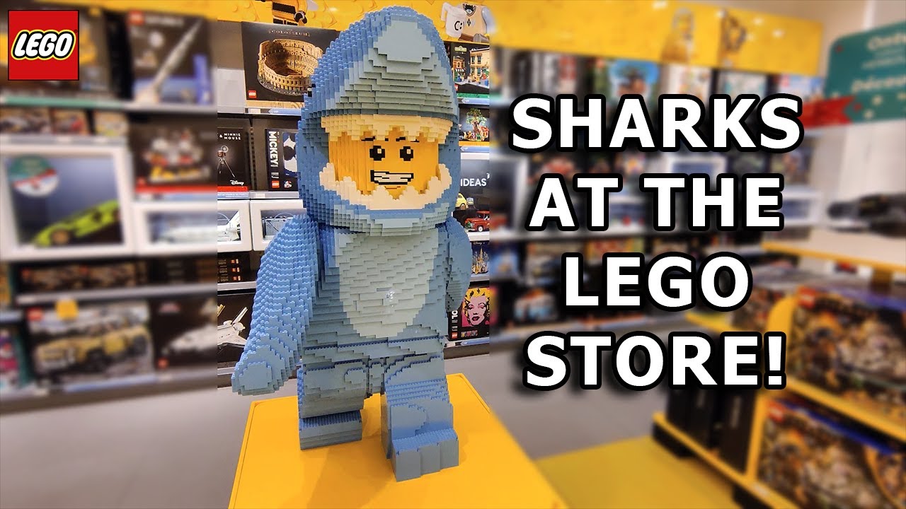Visiting the LEGO store in Brussels - YouTube