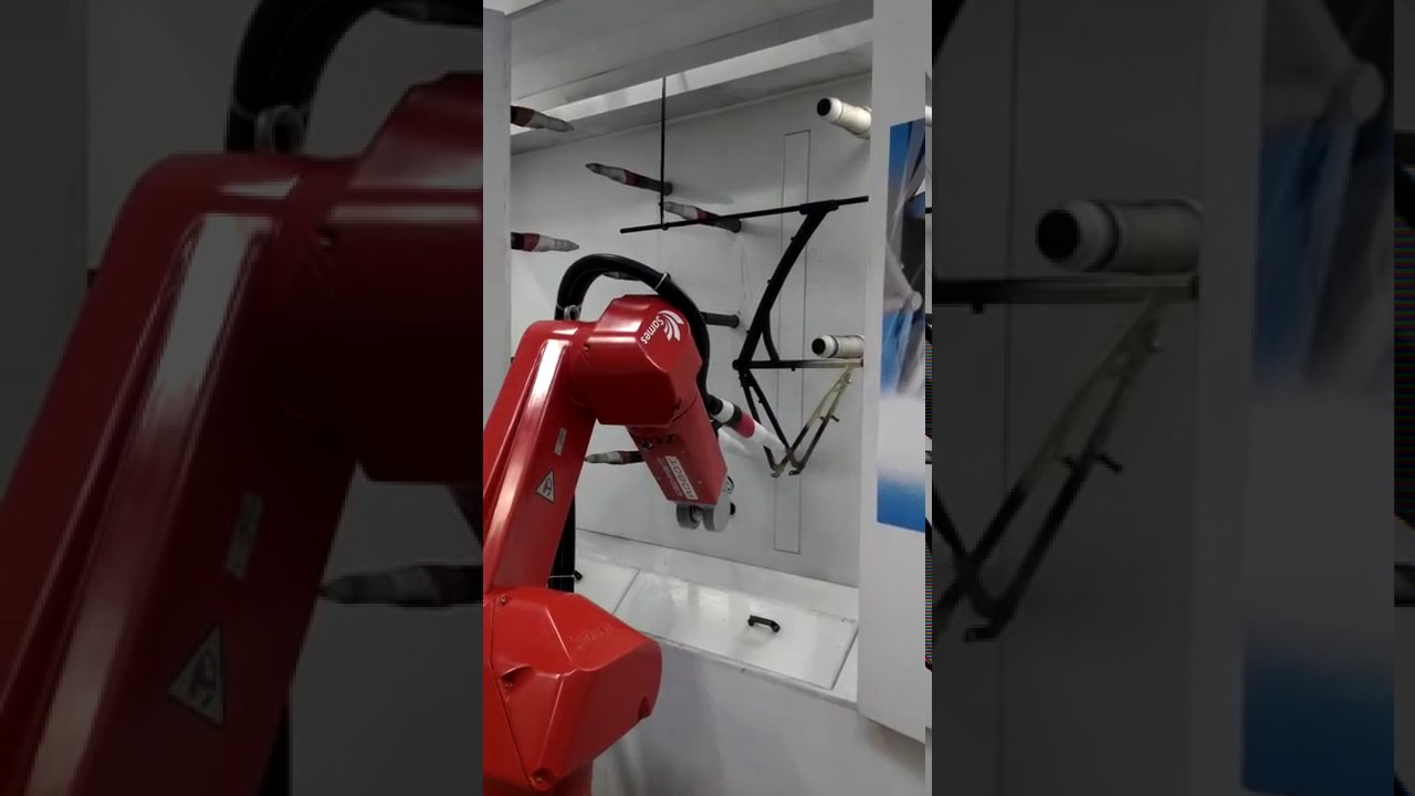 AUTO MACH-JET FCC Automatic electrostatic powder coating gun | SAMES ...