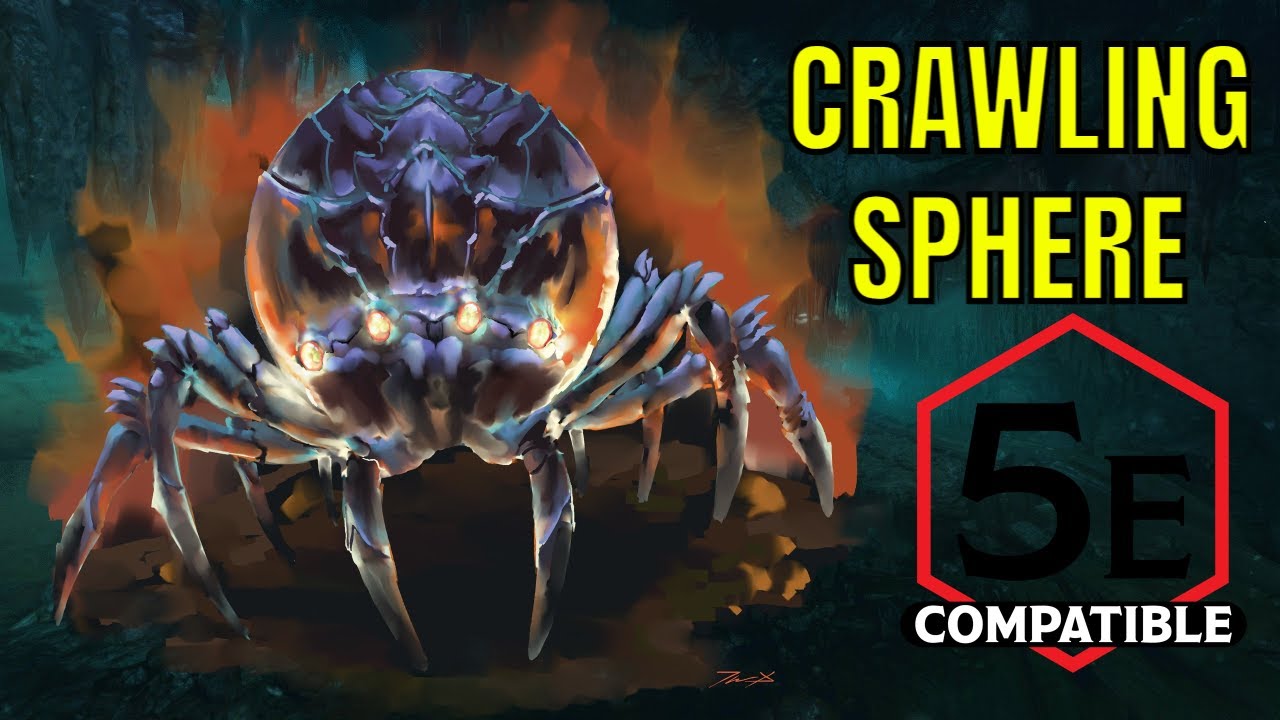 Crawling Sphere D&D Monster Lore - Esper's Emporium of Esoterica #4k ...