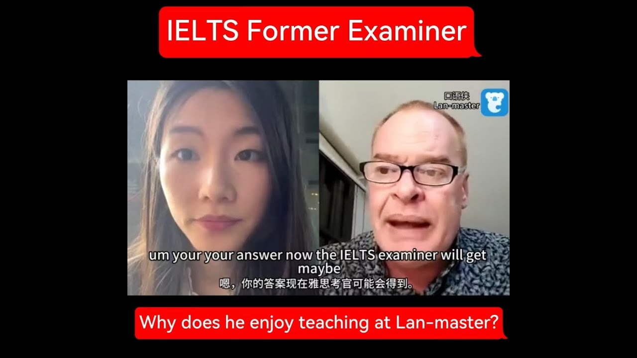 Why is a former IELTS Examiner enjoy teaching at Lan-master? - YouTube