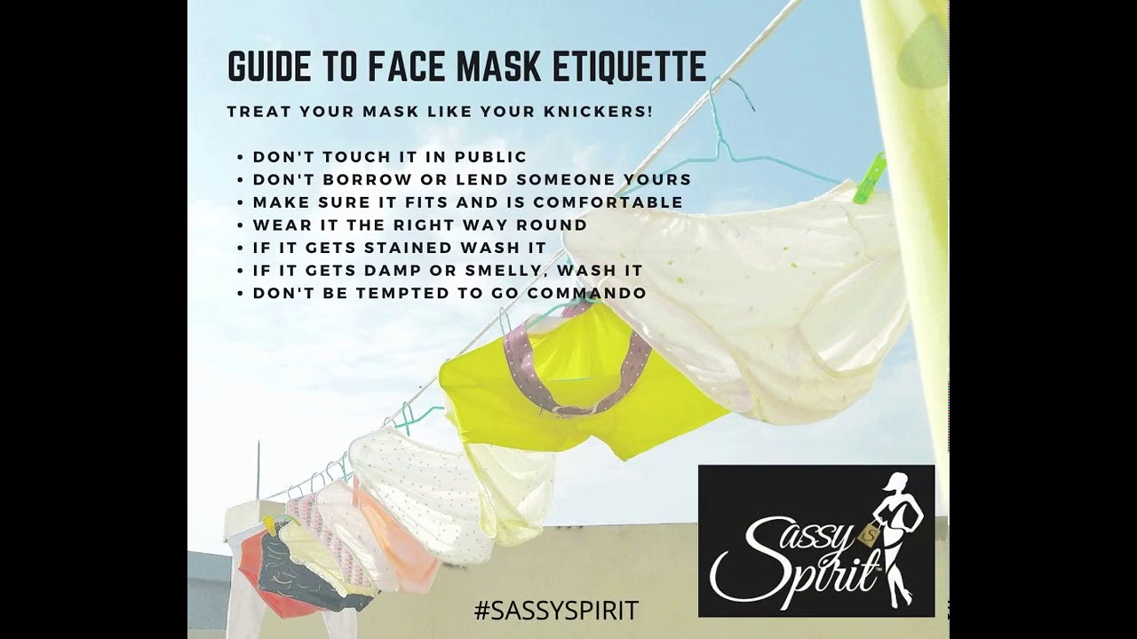 Face Mask Etiquette - YouTube