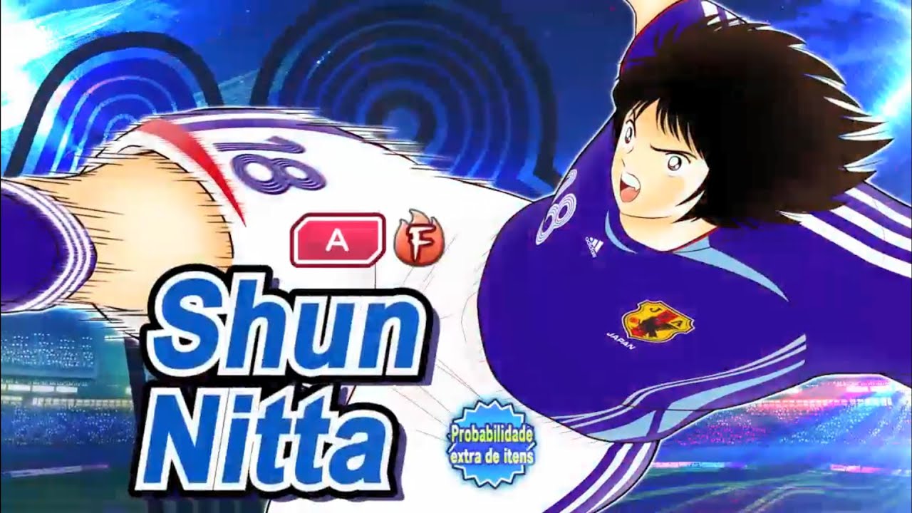 Captain Tsubasa Dream Team - Análise do Shun Nitta (23 de ouro) - YouTube