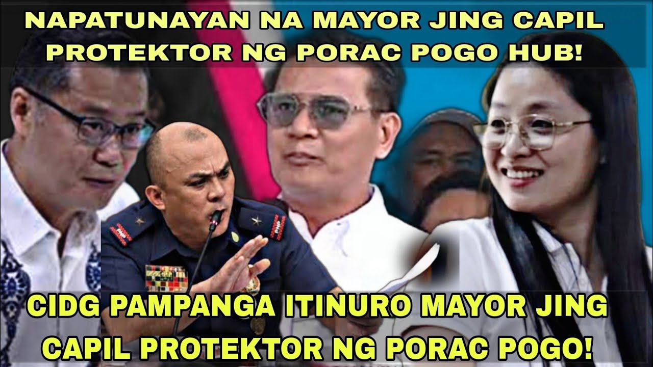 CIDG PAMPANGA ITINURO MAYOR JING CAPIL PROTEKTOR NG PORAC POGO!#news # ...