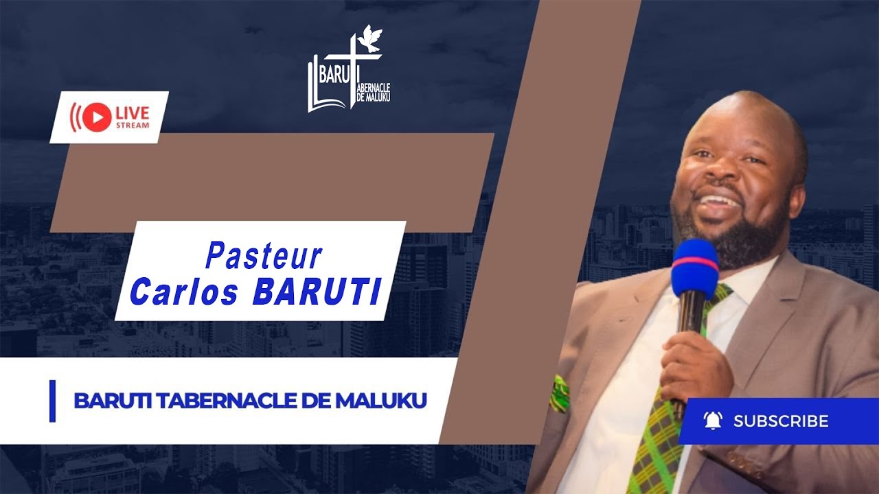 Pasteur Carlos BARUTI / Dimanche 23/07/2023/ BARUTI TABERNACLE DE ...