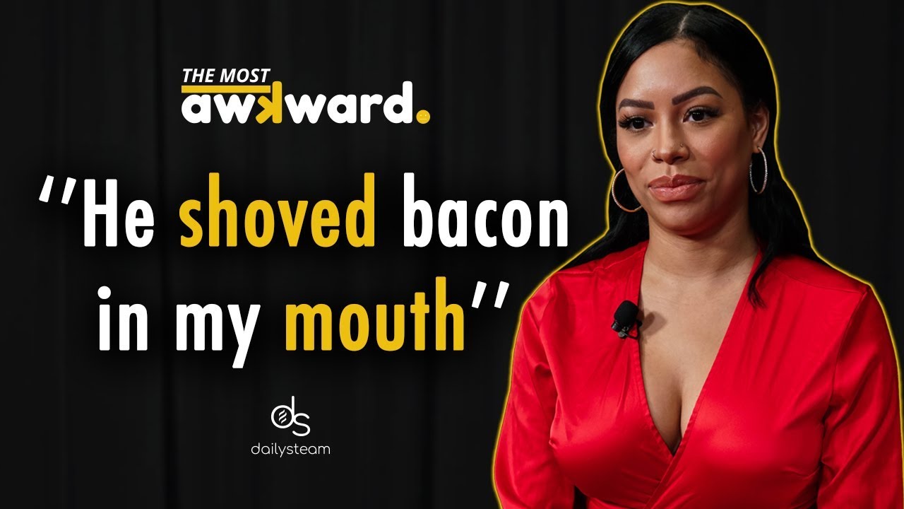 ALICIA WRIGHT tells about A GUY who TRIED to IMPRESS her | THE MOST AWKWARD - YouTube