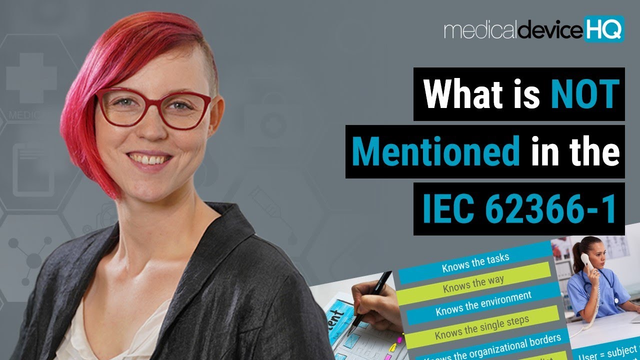 What is not mentioned in IEC 62366-1 - YouTube