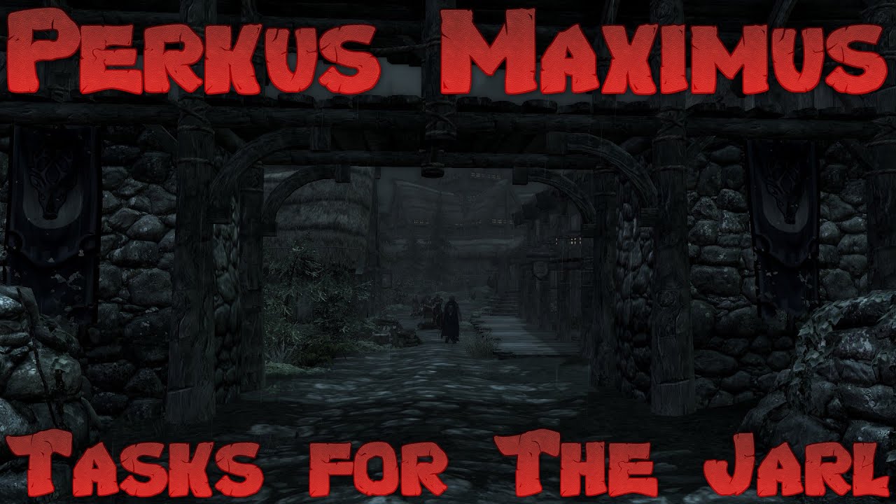Skyrim Perkus Maximus 70 Mod Lets Play - Making friends in Falkreath ...
