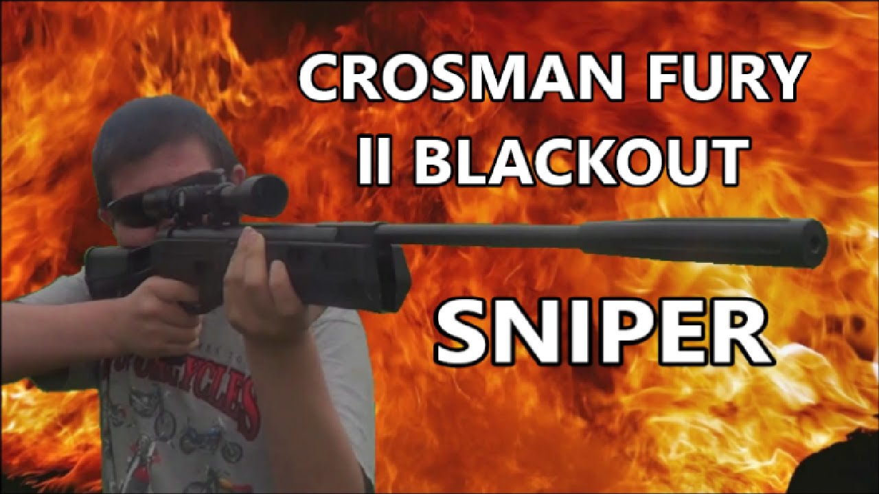 CROSMAN FURY ll BLACKOUT! - YouTube