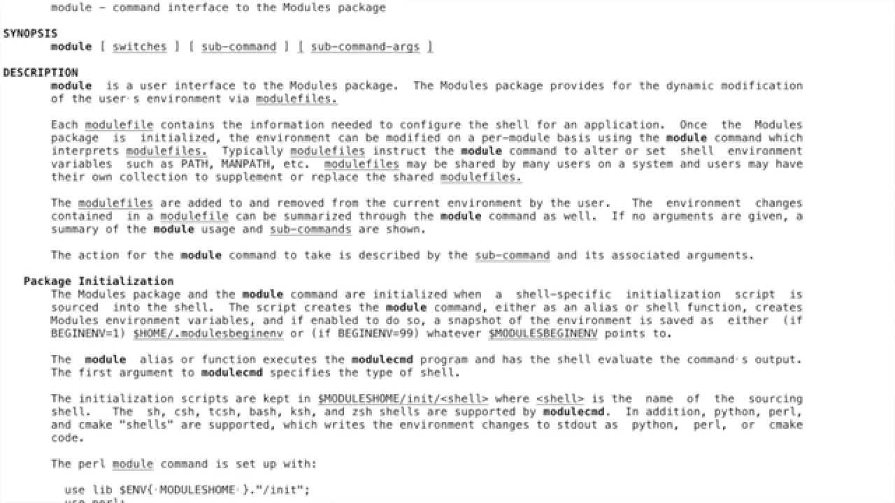 Environment Modules - YouTube