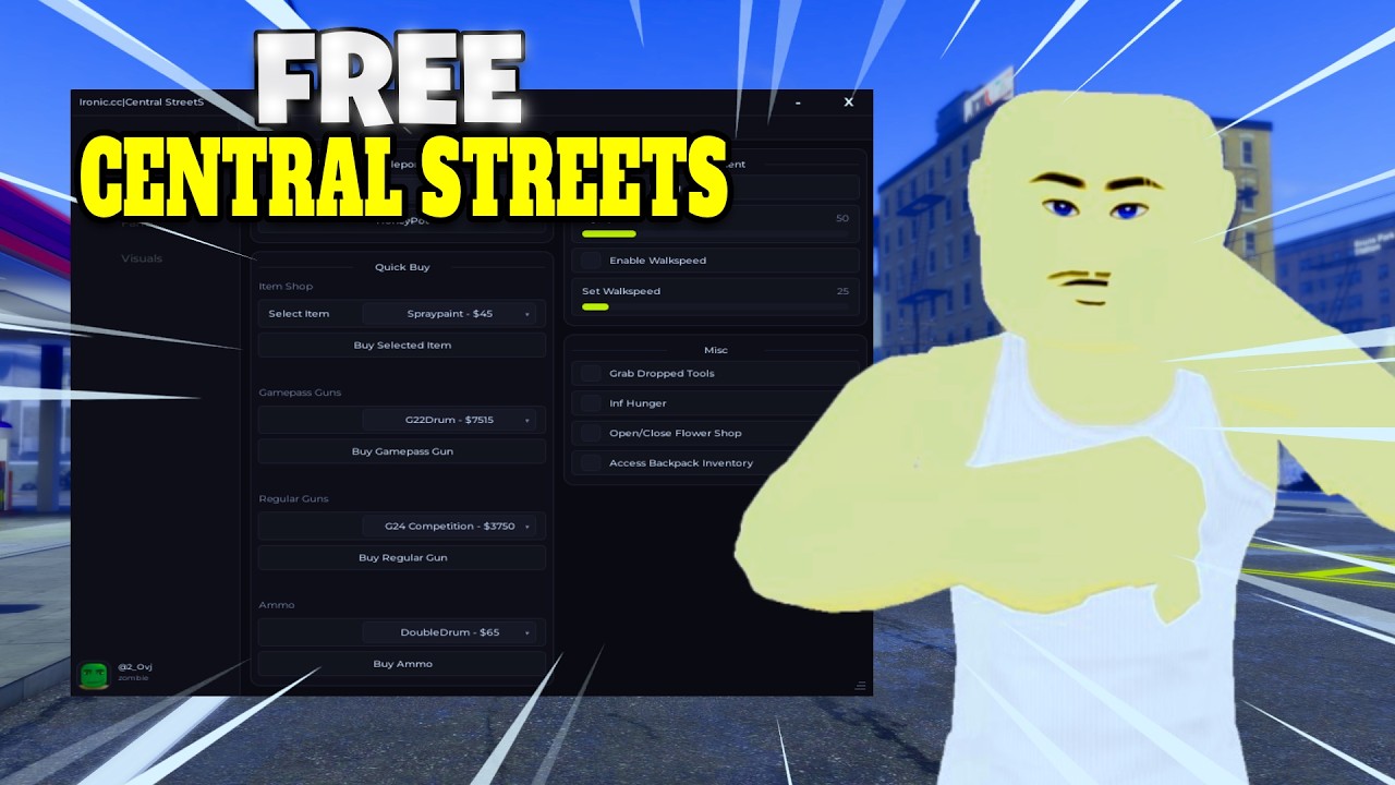 [DUPE] BEST FREE CENTRAL STREETS SCRIPT | IRONIIC.CC | 2026 - 2027 ...