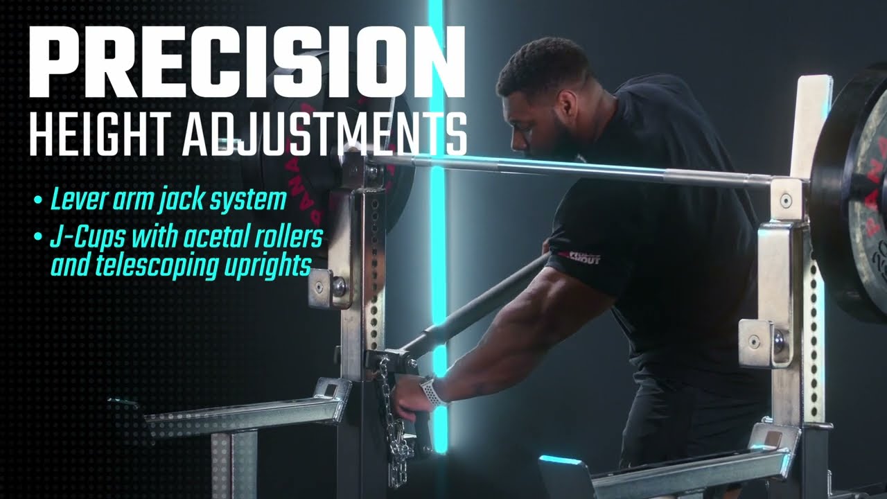 Panatta Powerlifting Squat Rack - Guggoló állvány 1PWL101 - YouTube