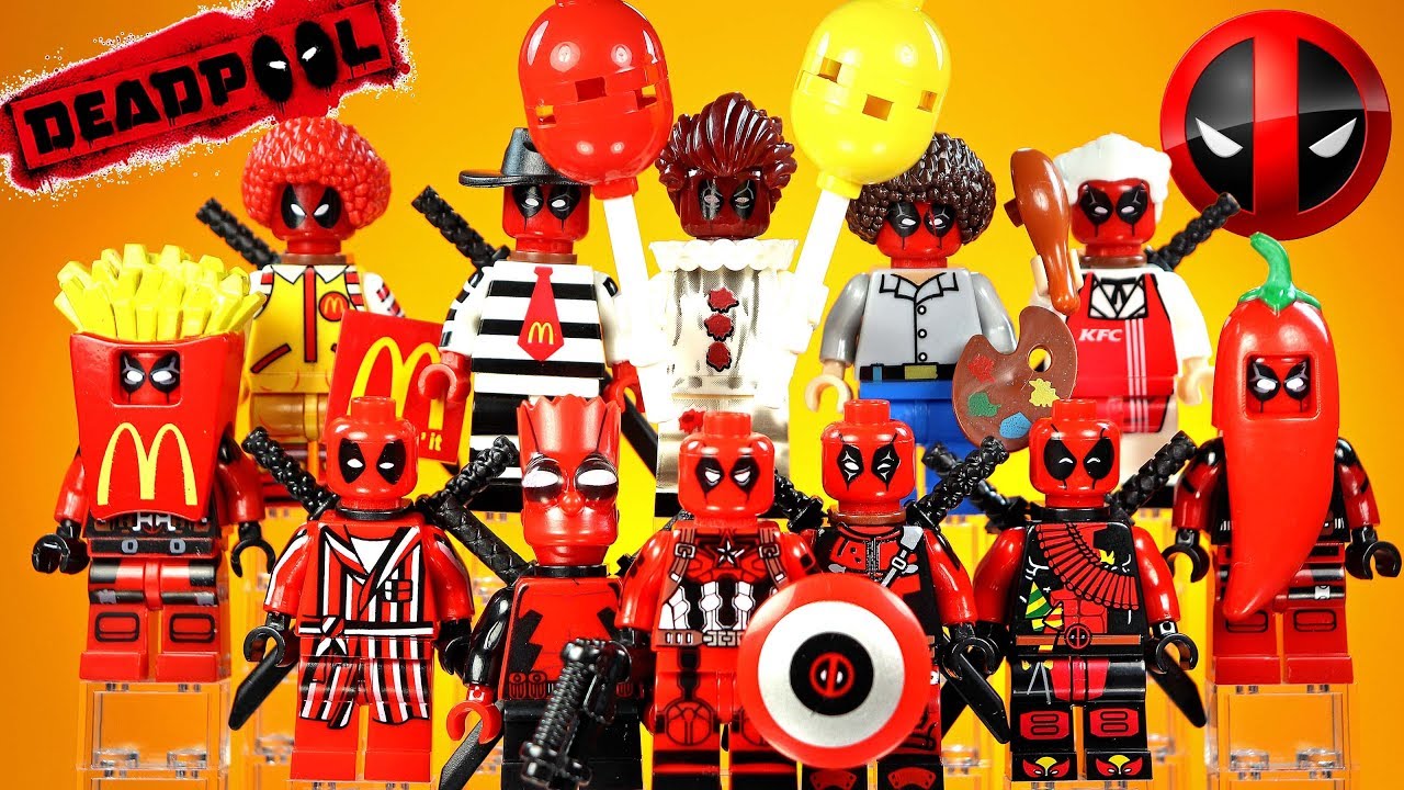 Deadpool 2 Movie X-Force Pump the Hate Brakes Thanos MOC Unofficial ...