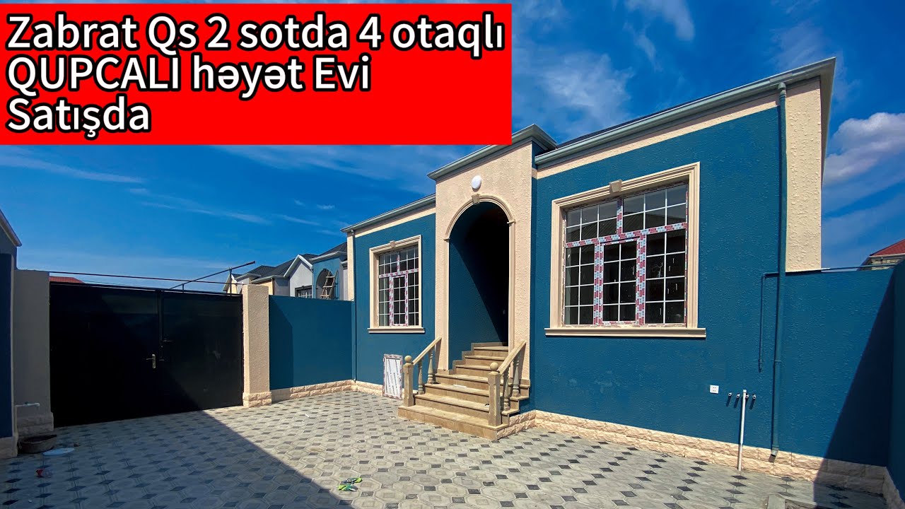 Zabrat Qəsəbəsi 2 sot 4 otaqlı Həyət Evi satışda 😱#ev #zabrat #baki # ...