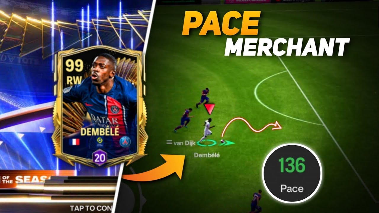 TOTS DEMBELE is the Only RIGHT WING you need in FC Mobile!! - YouTube