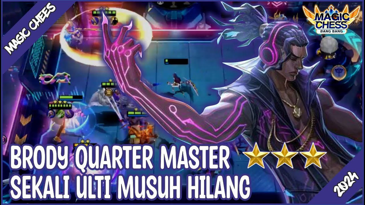 BRODY B3 QUARTER MASTER COMBO OP MAGIC CHESS 2024 - YouTube