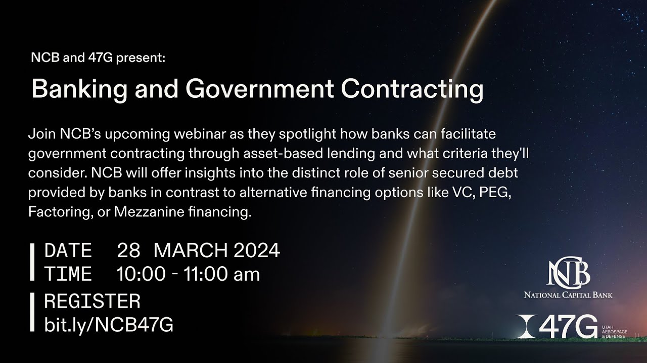 Deep Tech Dialogues: Banking and Government Contracting with NCB - YouTube