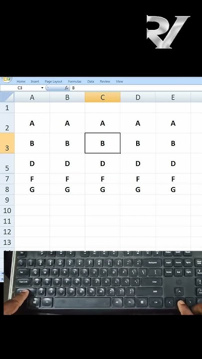 Cell Select Shortcut Exceltech Excel Computer Viral Tricks Education Tutorial Youtube