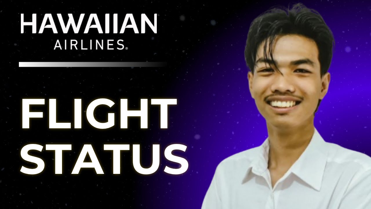How to Check Flight status with Hawaiian Airlines - YouTube