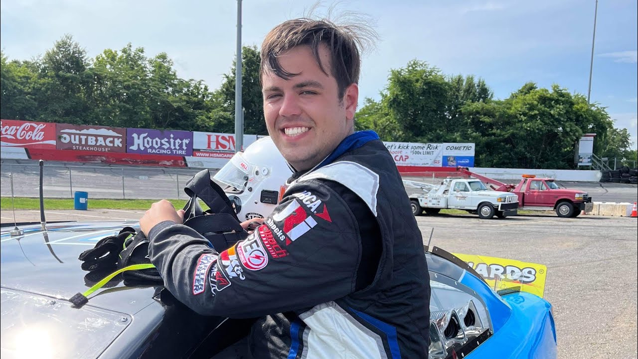 First time driving an ARCA Menards Series car! Vlog - YouTube