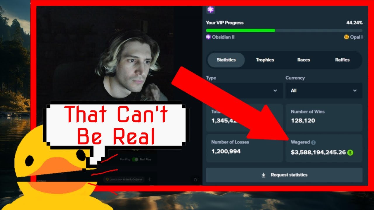 xQc Gambled $3.5 Billion? | LivestreamFail #4 | Dultan React - YouTube