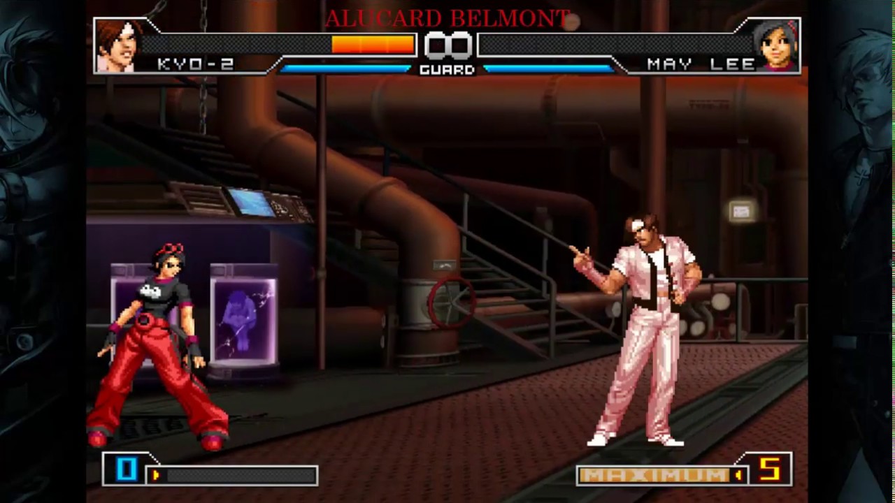 KOF 2002 UM Kyo-2 Combo 100% - YouTube