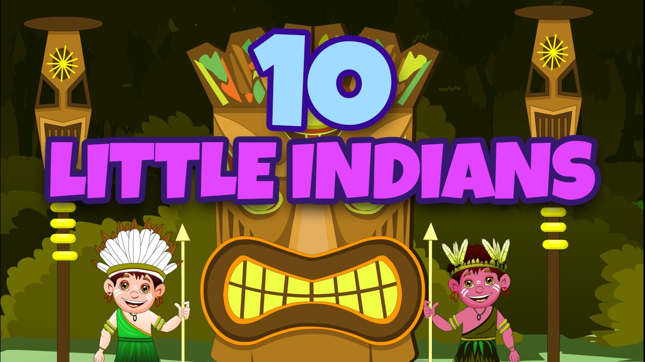 Ten Little Indians | Nursery Rhymes for Kids - YouTube