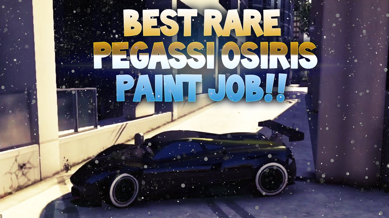 Best Rare Pegassi Osiris Paint Job!!!!! - YouTube