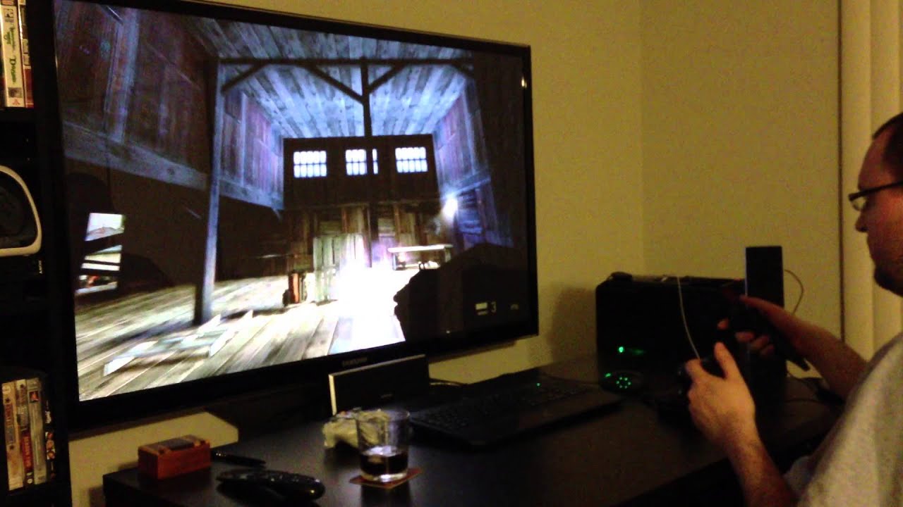 Half Life 2 VR Mod using the Razer Hydra (longer gameplay) - YouTube