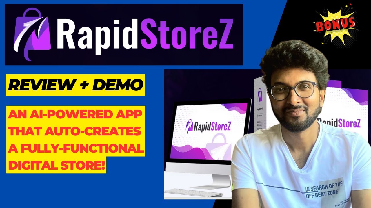 RapidStoreZ Review + Demo – An AI-Powered App That Auto-creates a Fully ...