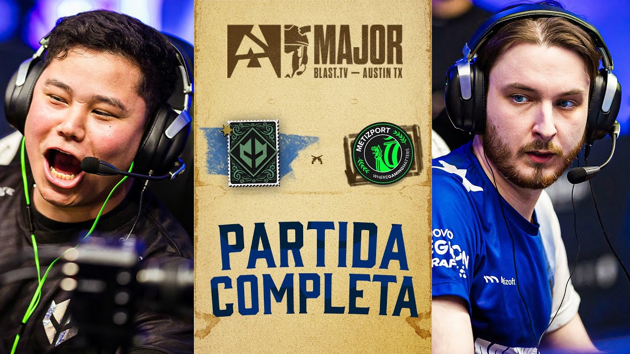 IMPERIAL vs METIZPORT - PARTIDA COMPLETA COM GAULES - BLAST AUSTIN ...