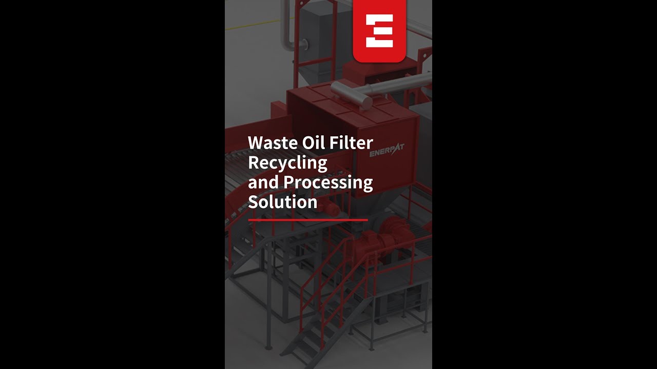 Efficient Oil Filter Shredder Line for Recycling - Transform Waste into ...