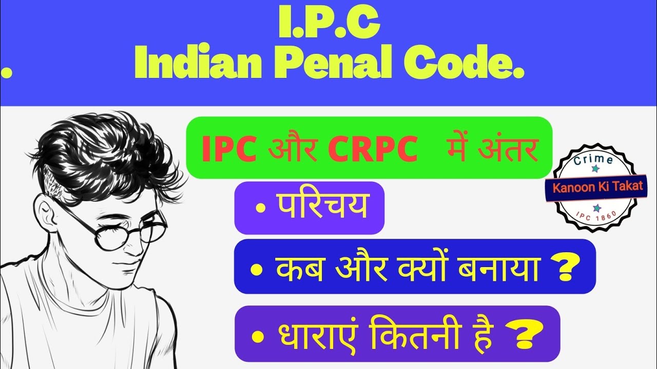 IPC CRPC Difference Between IPC CRPC Difference Between