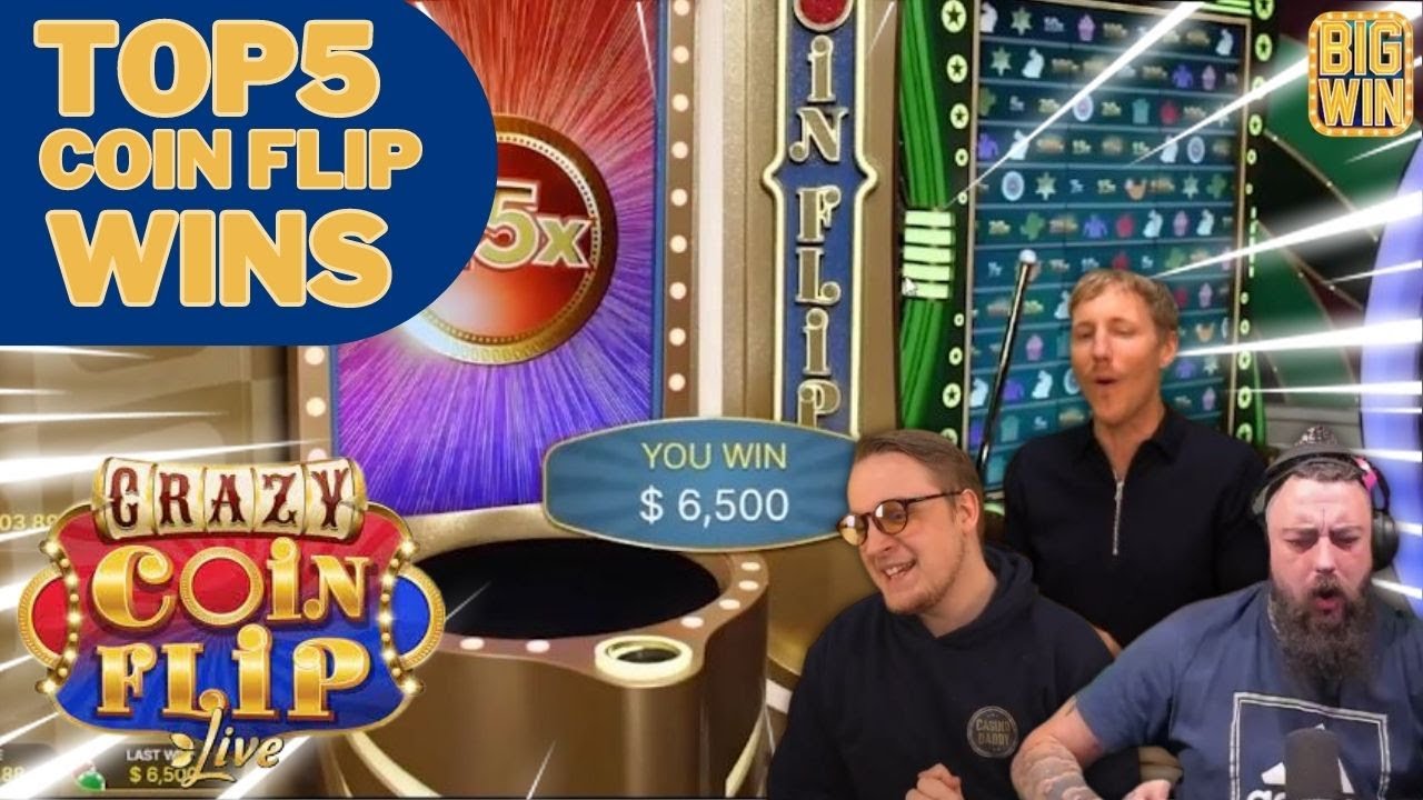 TOP 5 COIN FLIP BIG WINS TODAY - YouTube