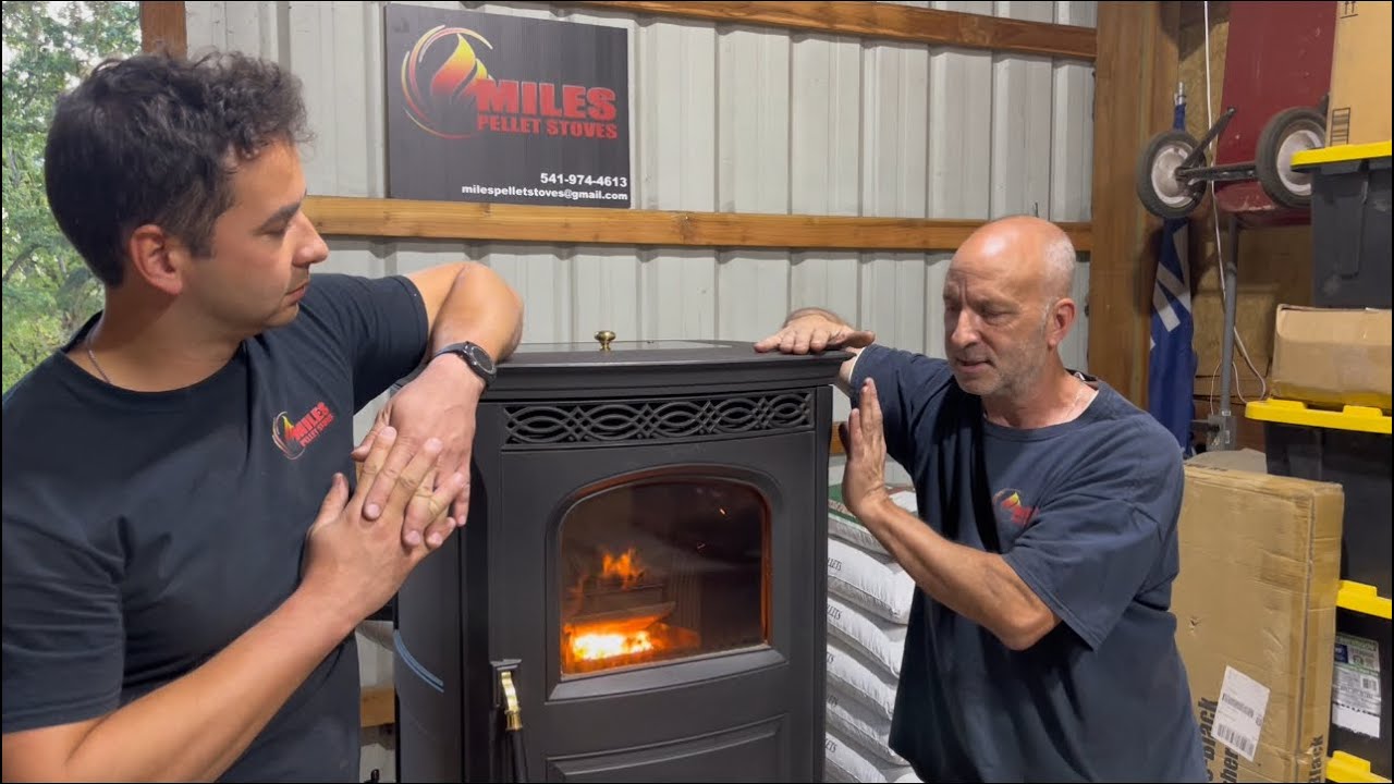 Harman Accentra Pellet Stove Review and Introductory Walk-Through - YouTube
