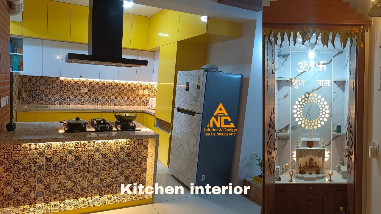Stunning Modern Kitchen And Puja Mandir Designs To Inspire Your Home ...