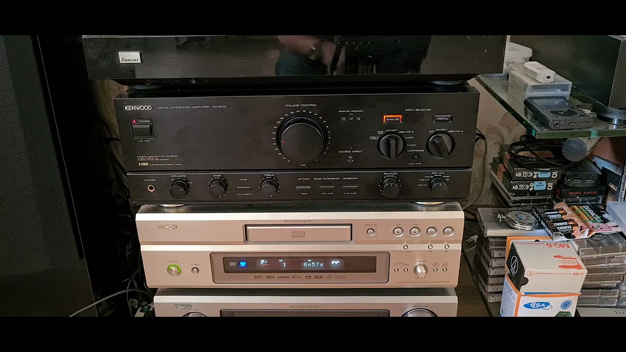 Sacd-r denon dvd 3910 - YouTube