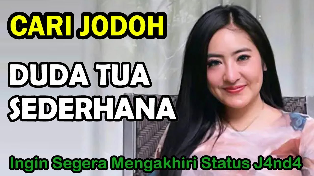 ADA YANG MAU NIKAH SAMA AKU GAK? BUTUH PENDAMPING HIDUP ️ JANDA CARI ...