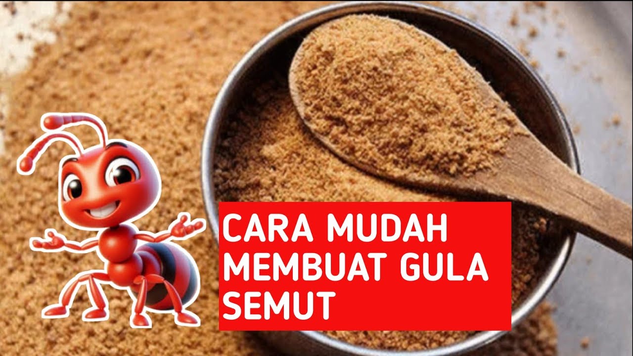 Cara Mudah Membuat Gula Semut, Dijamin Bisa... - YouTube