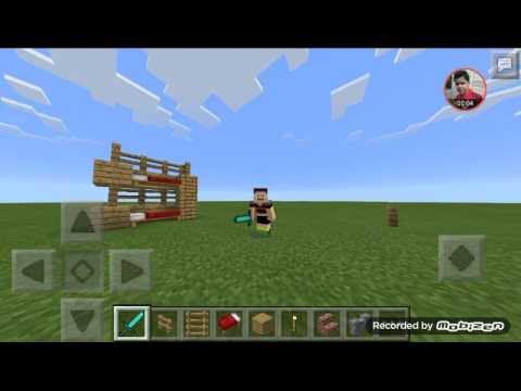 Como fazer uma beliche no Minecraft pe - YouTube