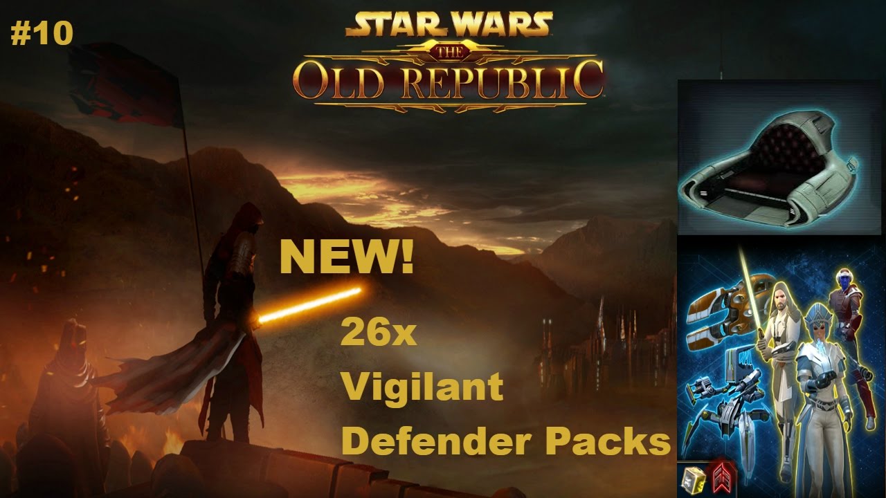 SWTOR: New Vigilant Defenders Hypercrate opening! - YouTube