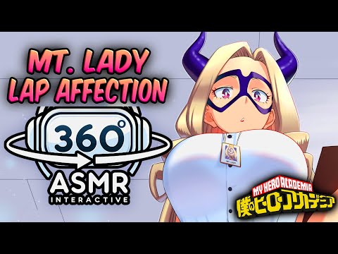 Mt. Lady Lap Affection~ [360º VR SOUND ASMR] | My Hero Academia (4K)