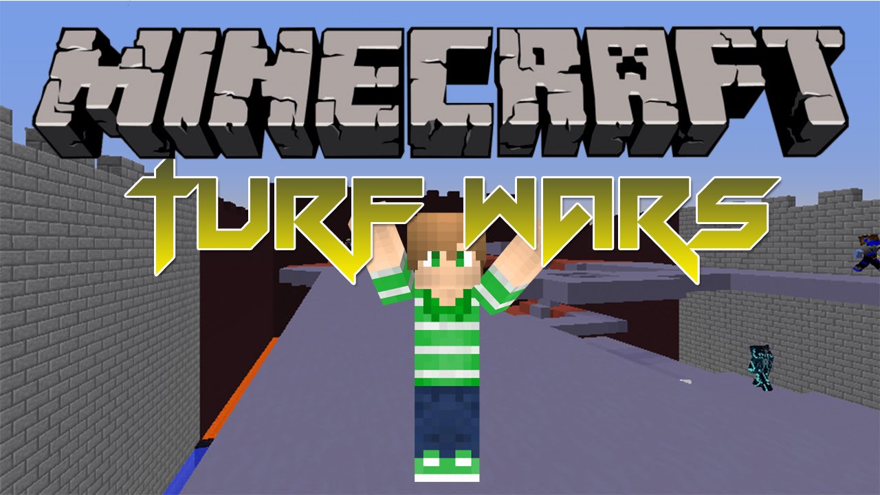 Minecraft: Turf Wars w/Friends STREAKS! - YouTube