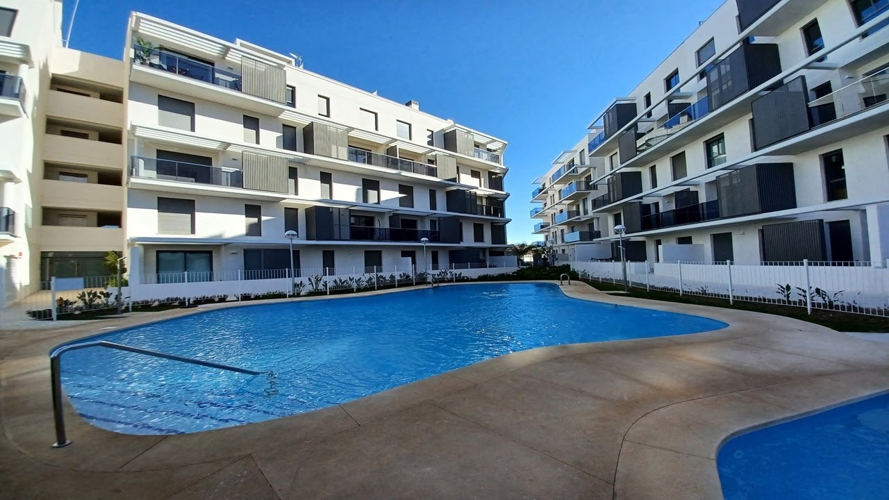 Last Remaining New Build Apartments in Denia Centre. - YouTube