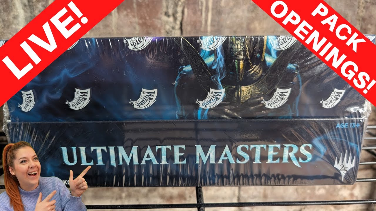 🔴LIVE! MTG Rip & Ship w/ QH | Ultimate Masters, EOE, FIN & A Wide ...