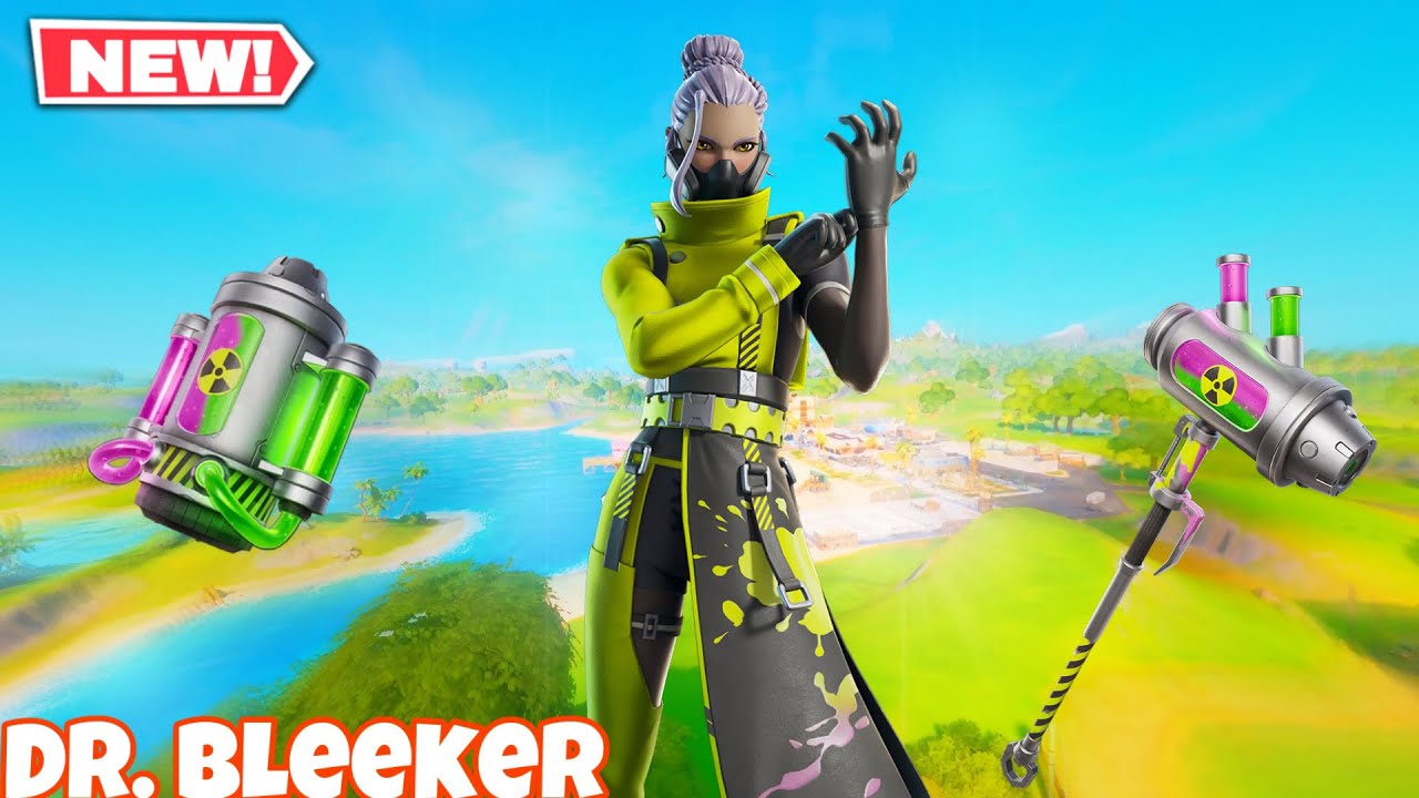 Fortnite Dr. Bleeker Skin Gameplay (Full Showcase) - YouTube