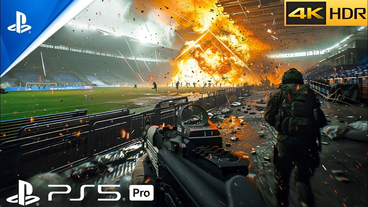 STADIUM ATTACK (PS5 PRO) Realistic Ultra Graphics Gameplay [4K 60FPS ...